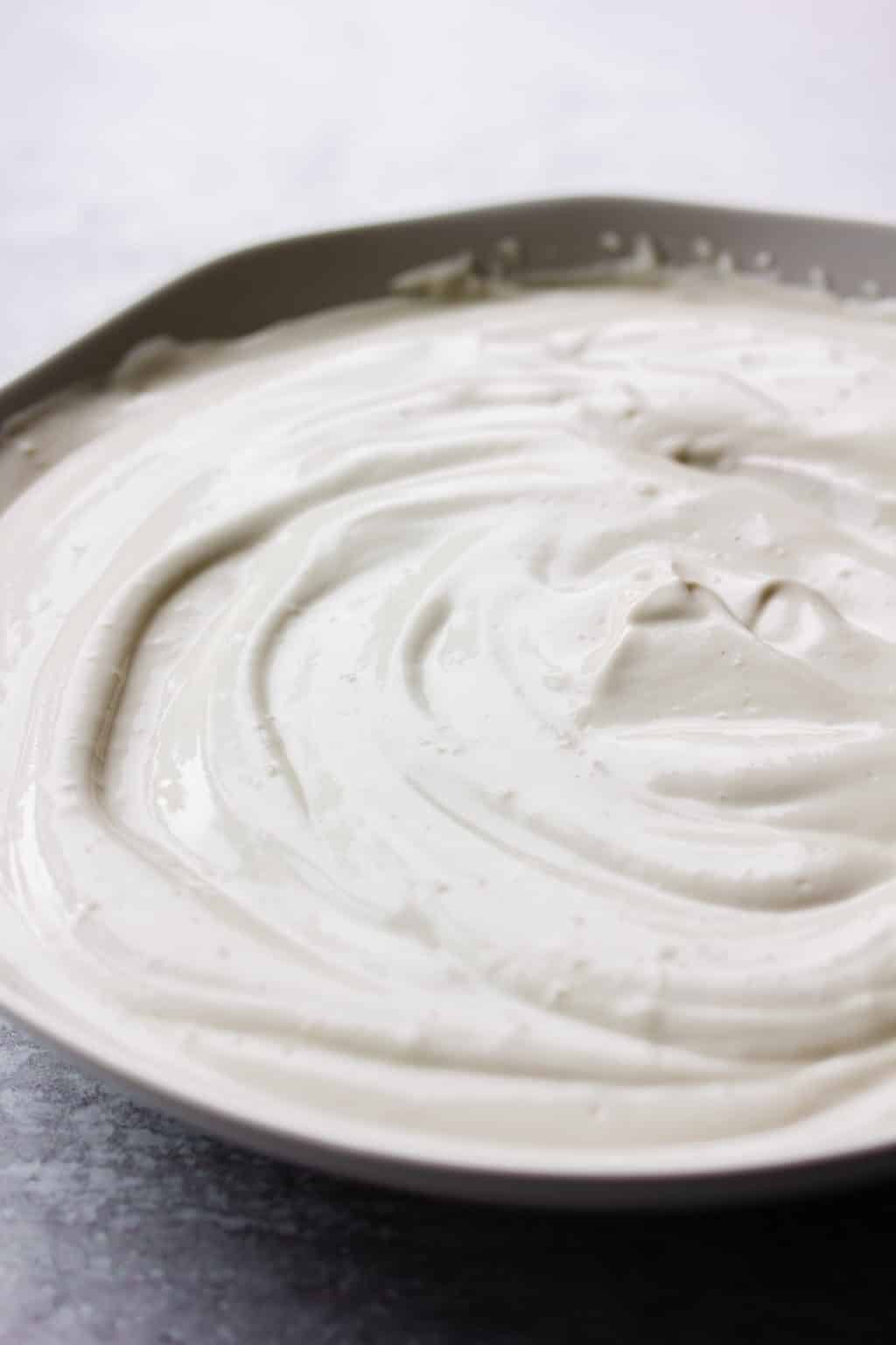 Vegan Sour Cream - Nora Cooks