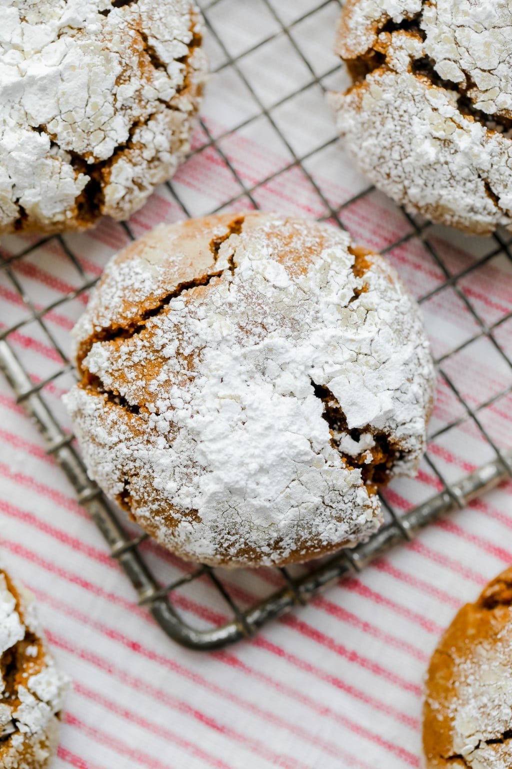Ginger Crinkle Cookies - Nora Cooks