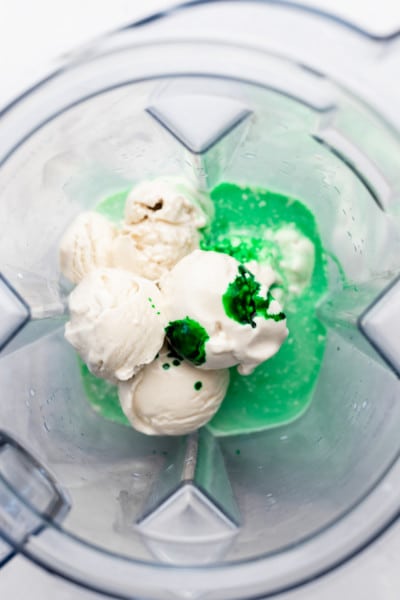 Vegan Shamrock Shake - Nora Cooks