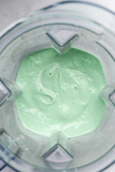 Vegan Shamrock Shake - Nora Cooks
