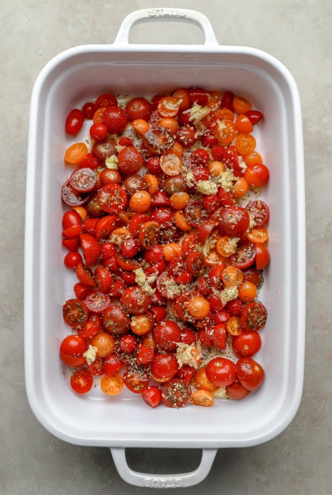 Roasted Tomato Pasta - Nora Cooks