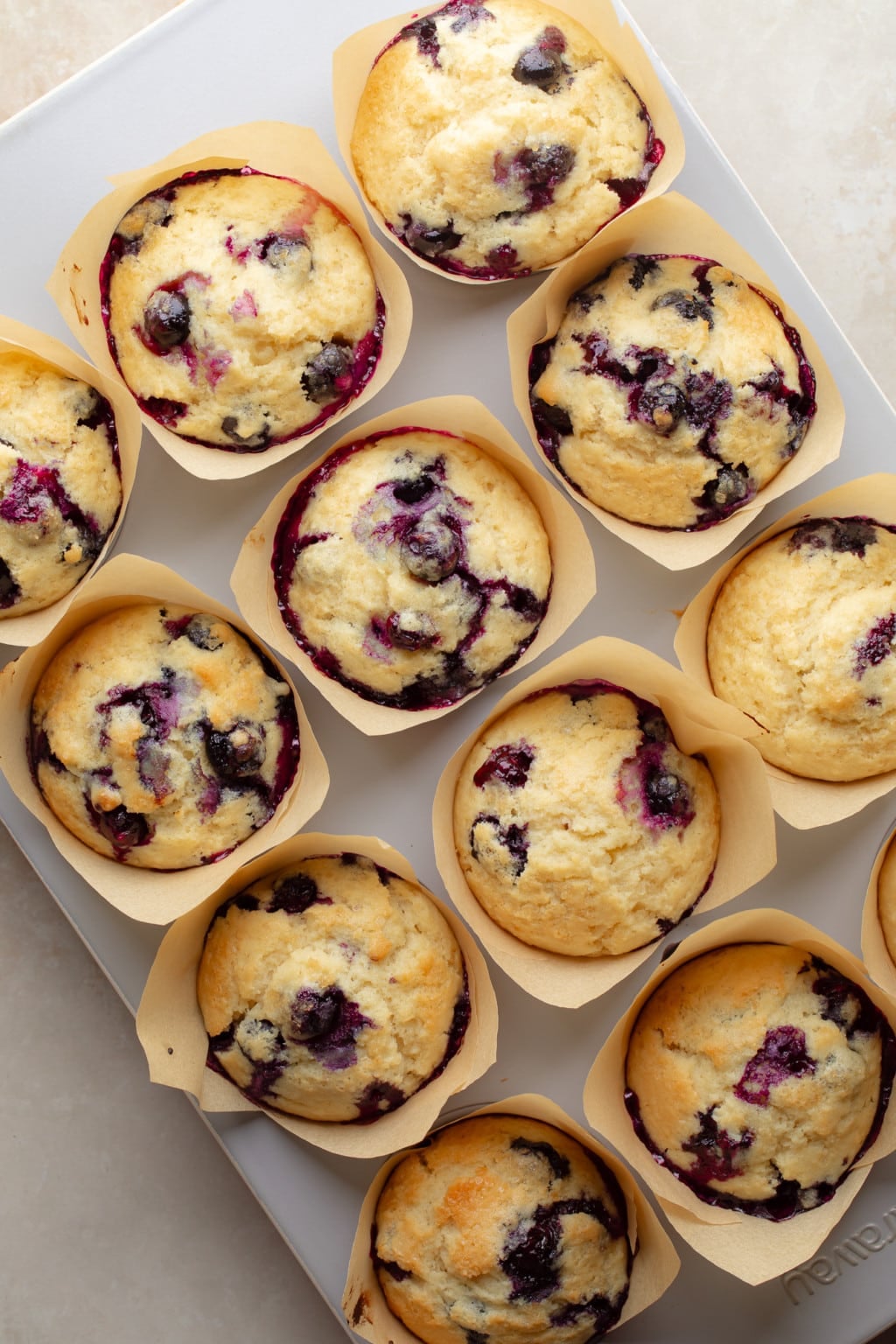 1 Bowl Vegan Blueberry Muffins - Nora Cooks