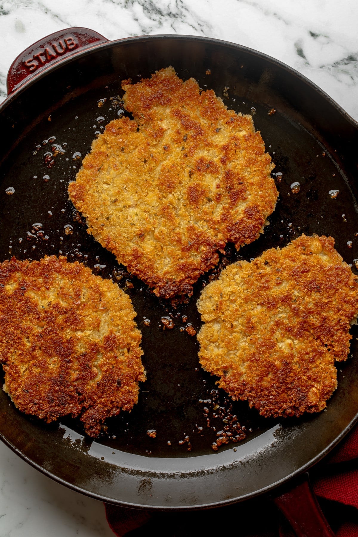 Pan-Fried Crispy Vegan Cutlets - Nora Cooks