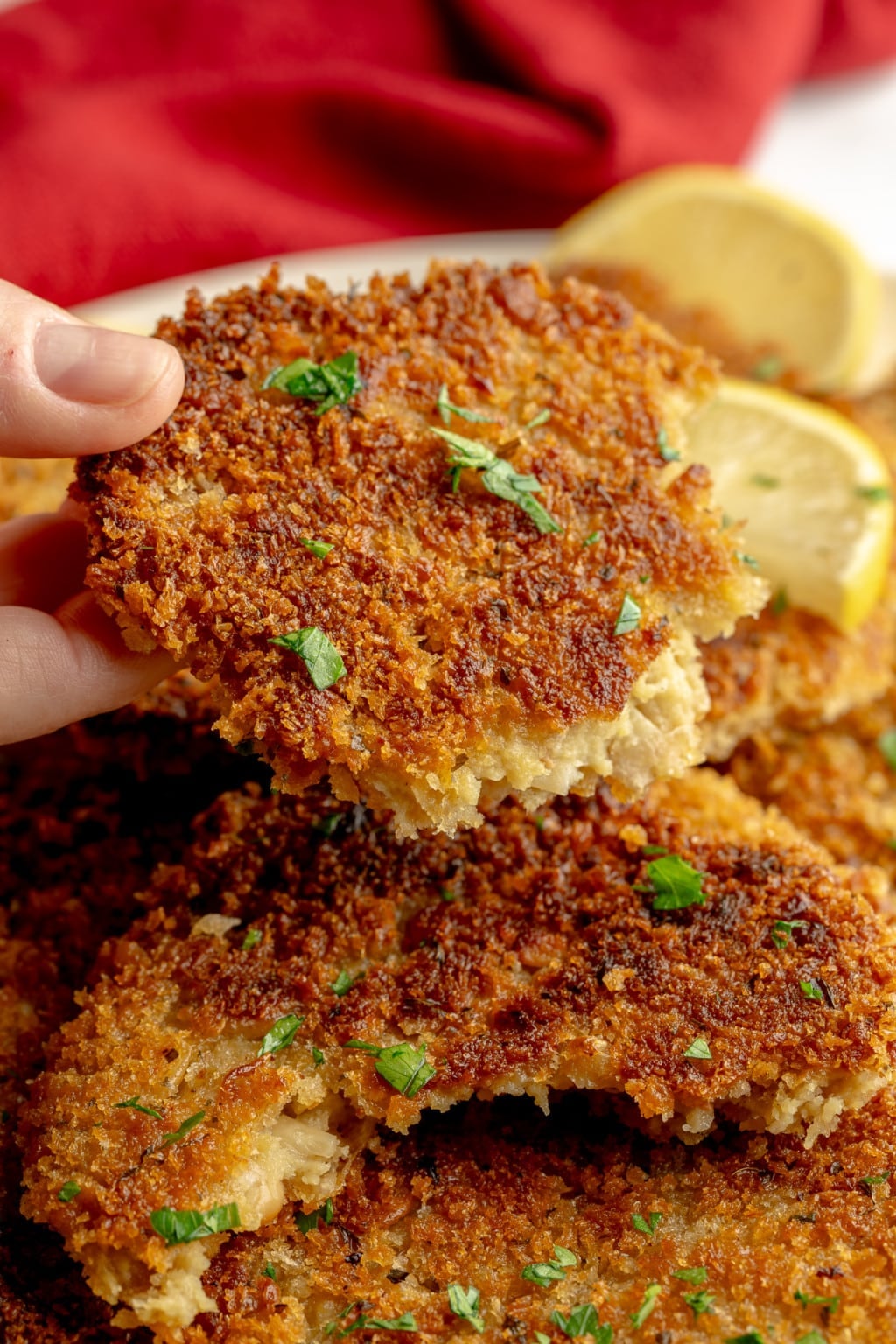 Pan-Fried Crispy Vegan Cutlets - Nora Cooks