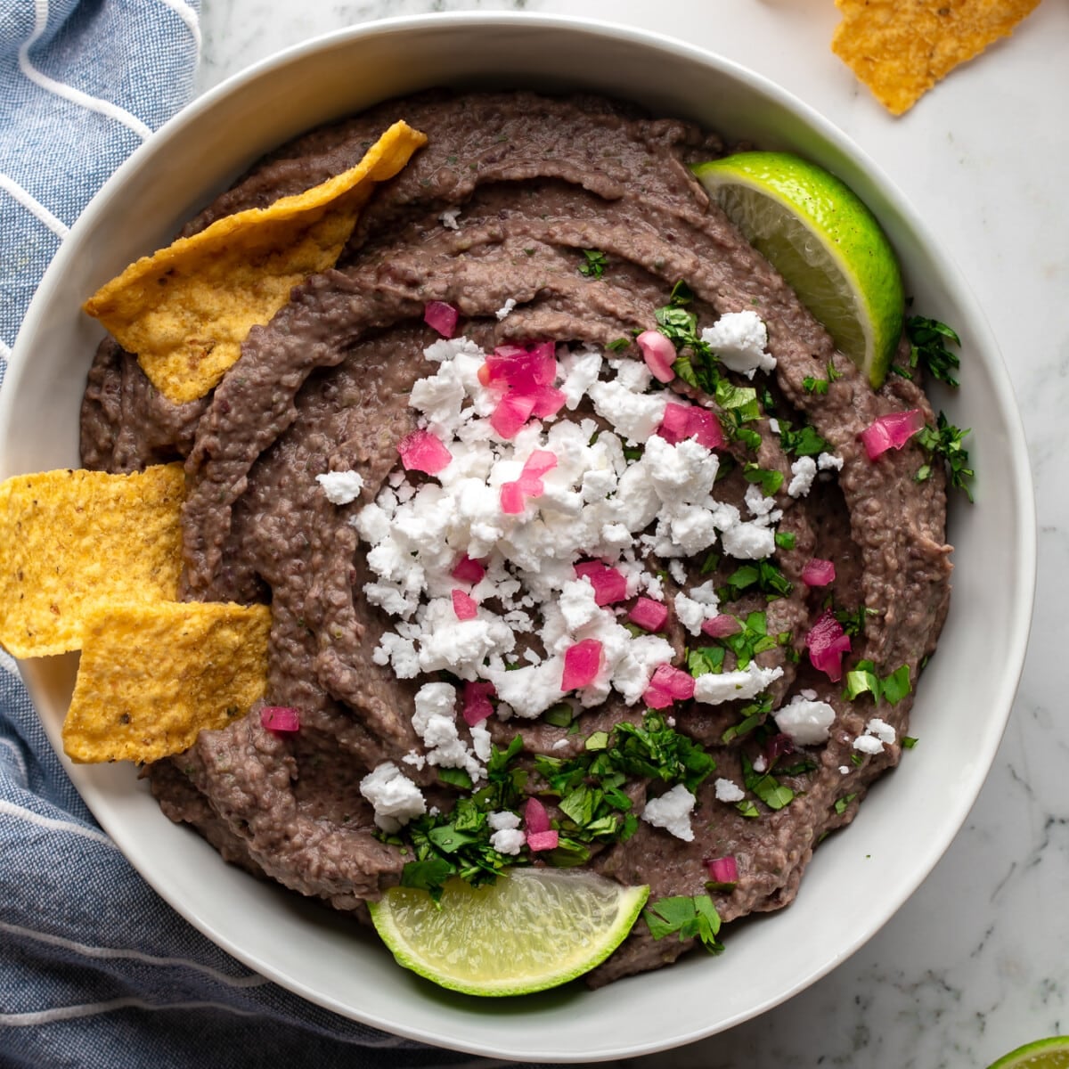 Easy Black Bean Dip - Nora Cooks